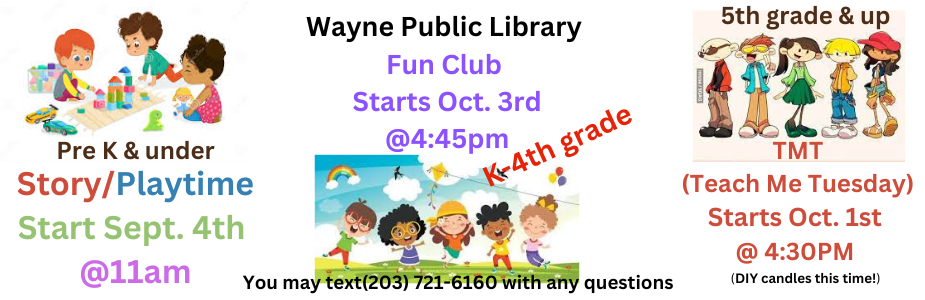 Home Page | Wayne Public Library